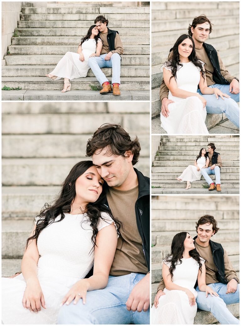 Greenville Engagement Session: Mackenzie + Wesley - broadriverblog.com