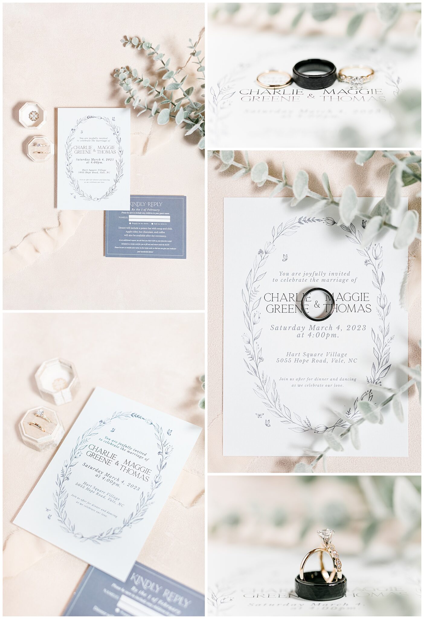 Hart Square Village Wedding: Maggie + Charlie - broadriverblog.com